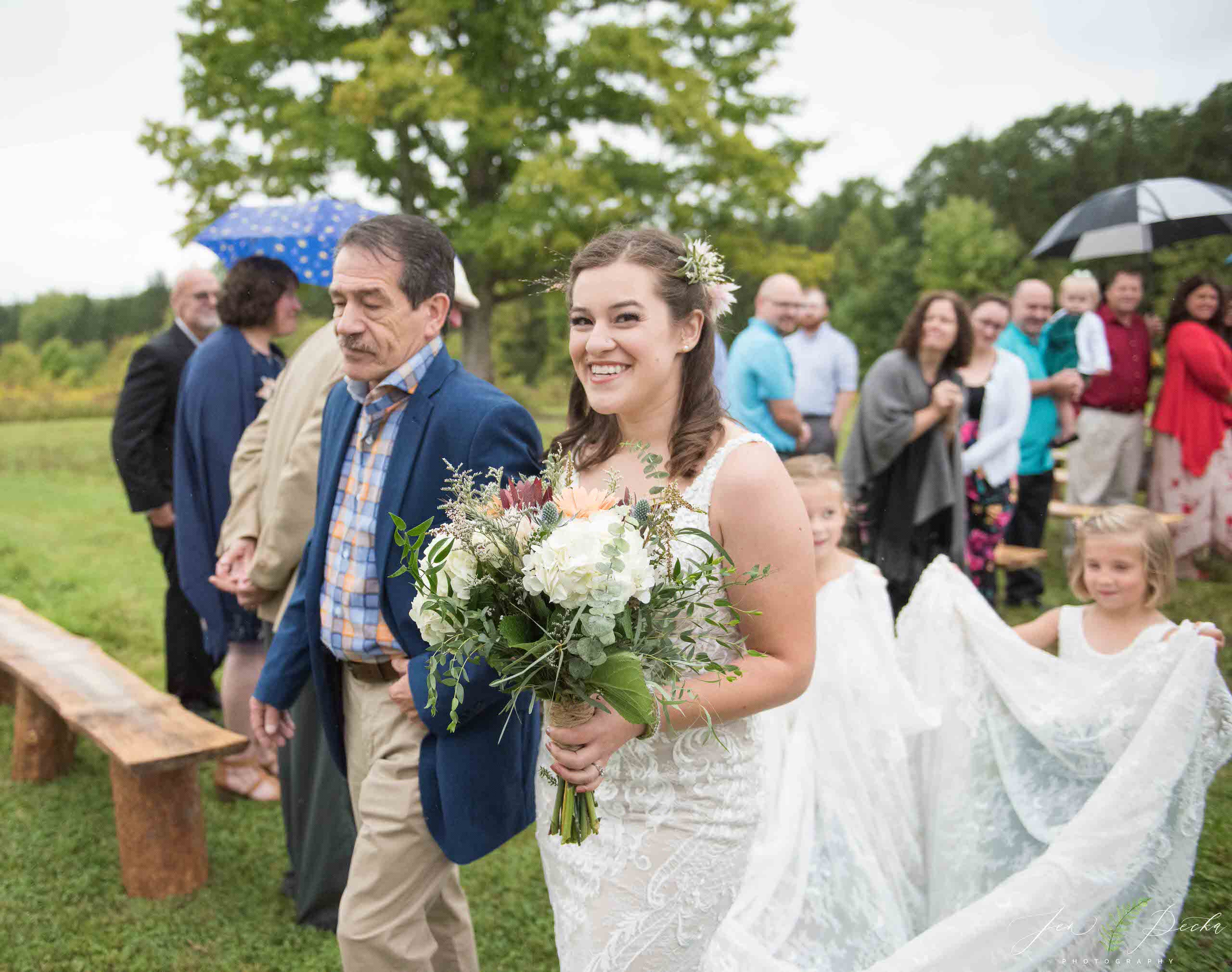 Kaylee + Patrick (Rustic & boho inspired wedding in upstate, NY) » Jen ...